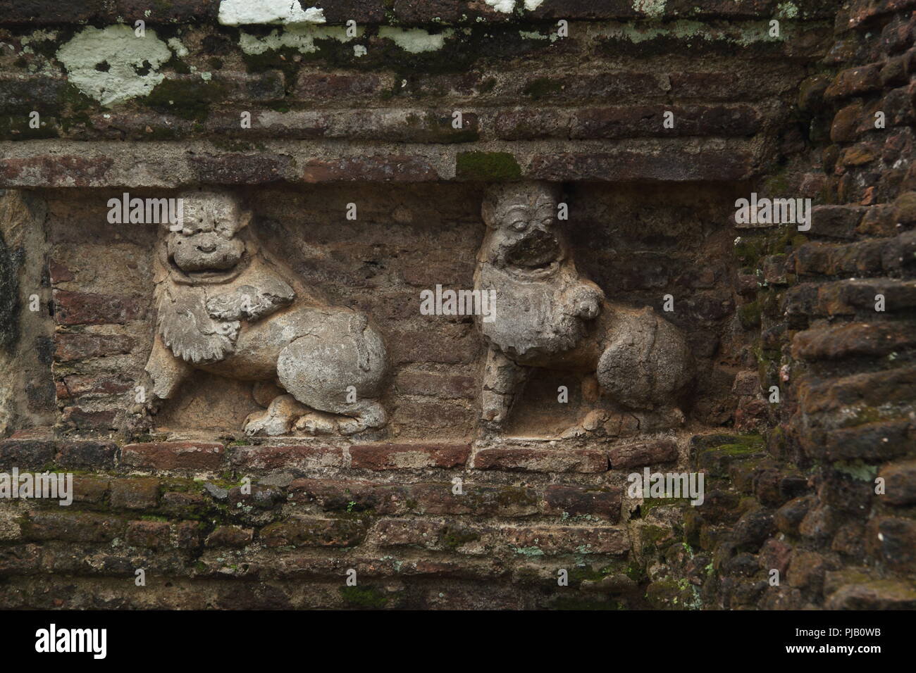 Carved stone in Polonnaruwa (Sri Lanka Stock Photo - Alamy