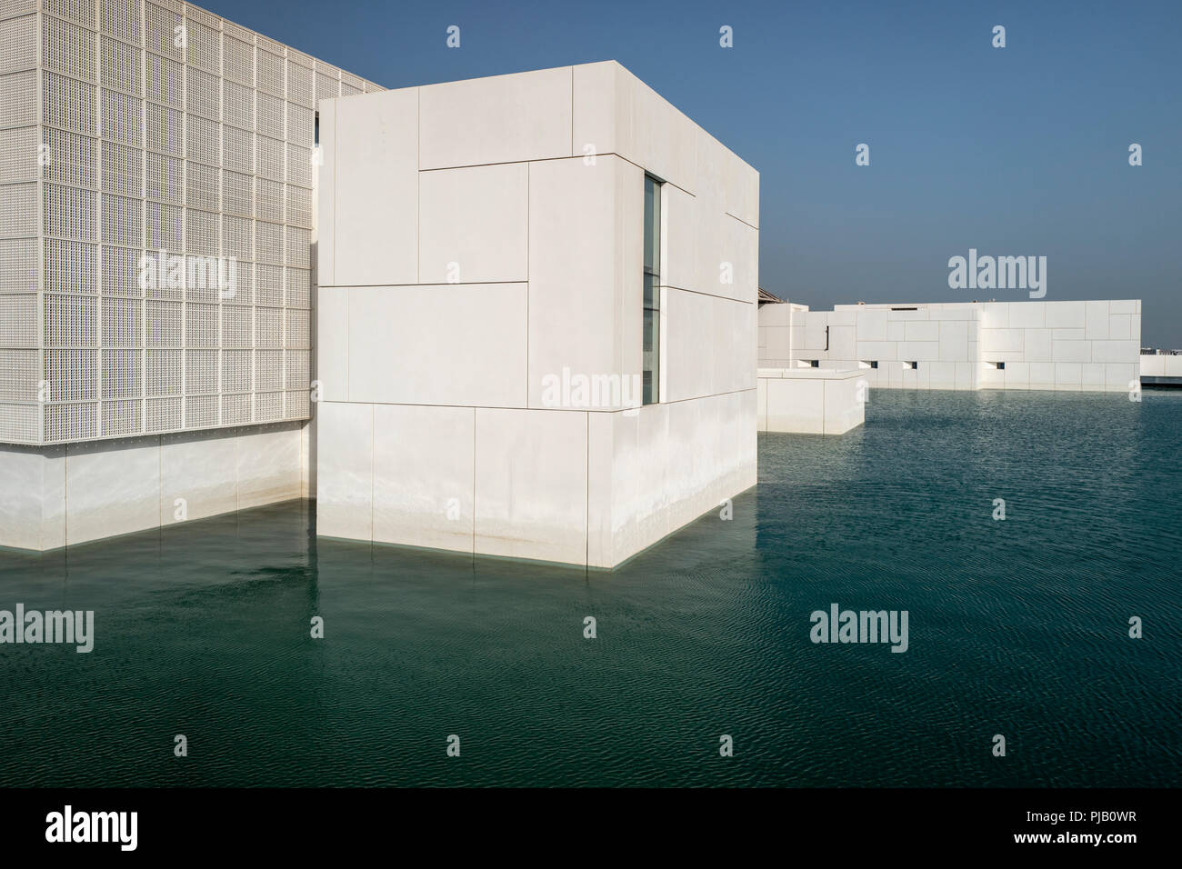 Abu Dhabi Louvre, United Arab Emirates Stock Photo - Alamy