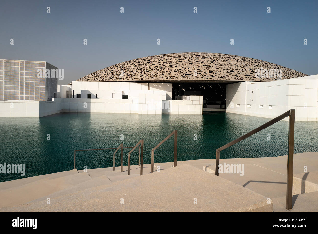 Abu Dhabi Louvre, United Arab Emirates Stock Photo - Alamy