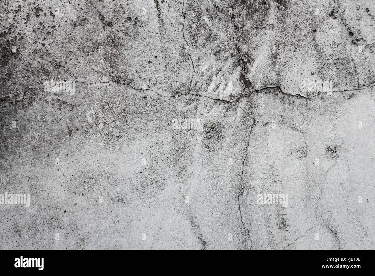 Broken white wall texture Stock Photo - Alamy