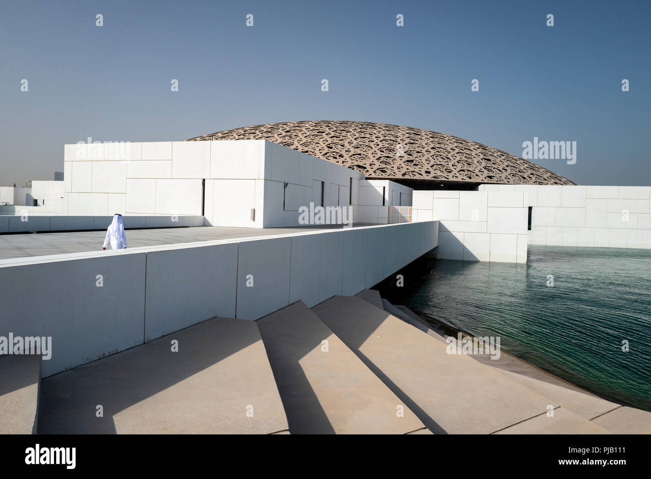 Abu Dhabi Louvre, United Arab Emirates Stock Photo - Alamy