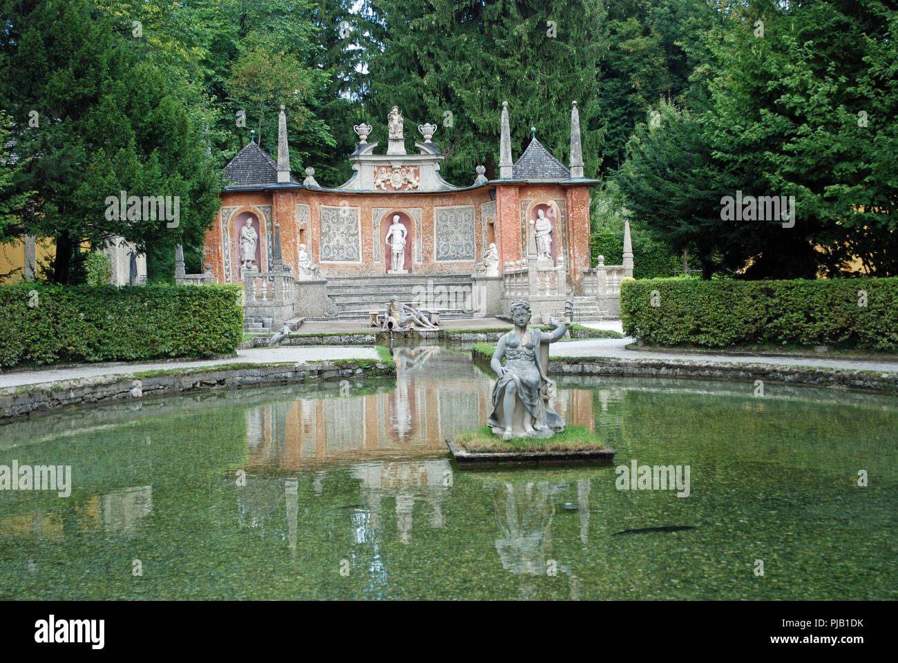 Hellbrunn palace gardens salzburg austria hi-res stock photography and ...