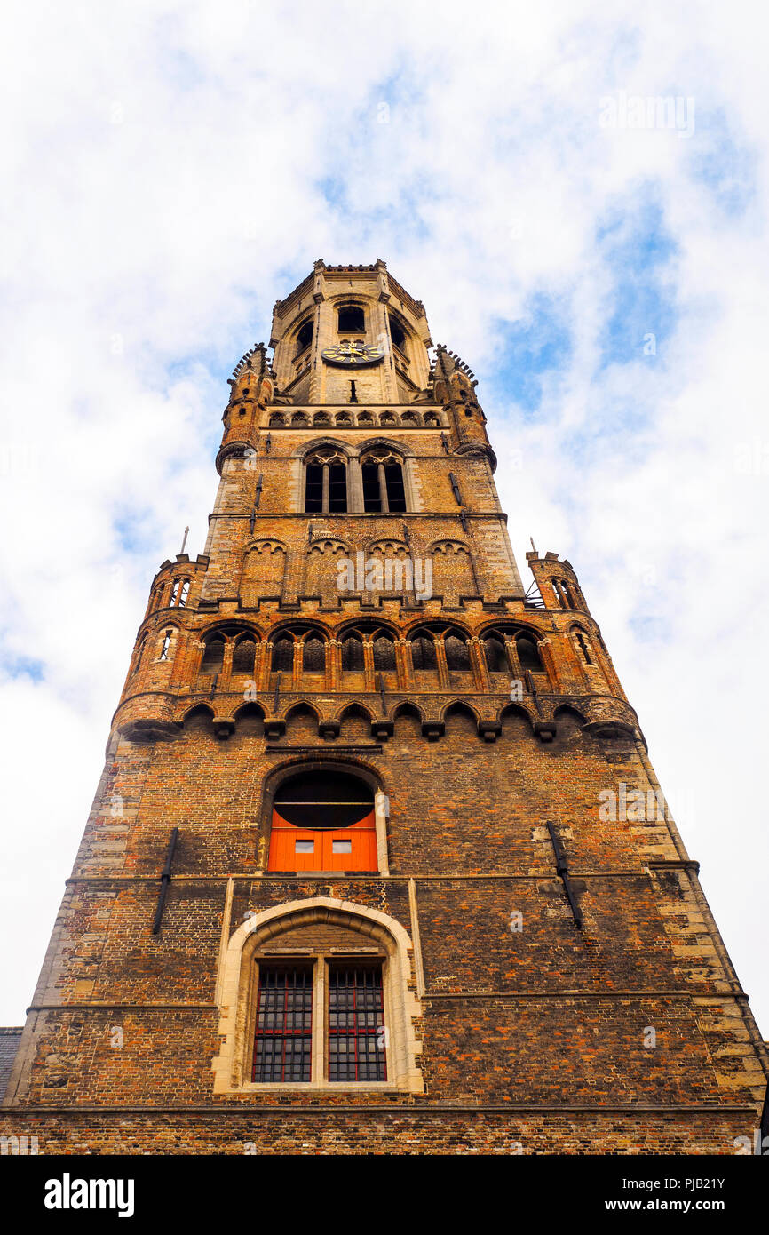 Belfry bruges iconic medieval hi-res stock photography and images - Alamy