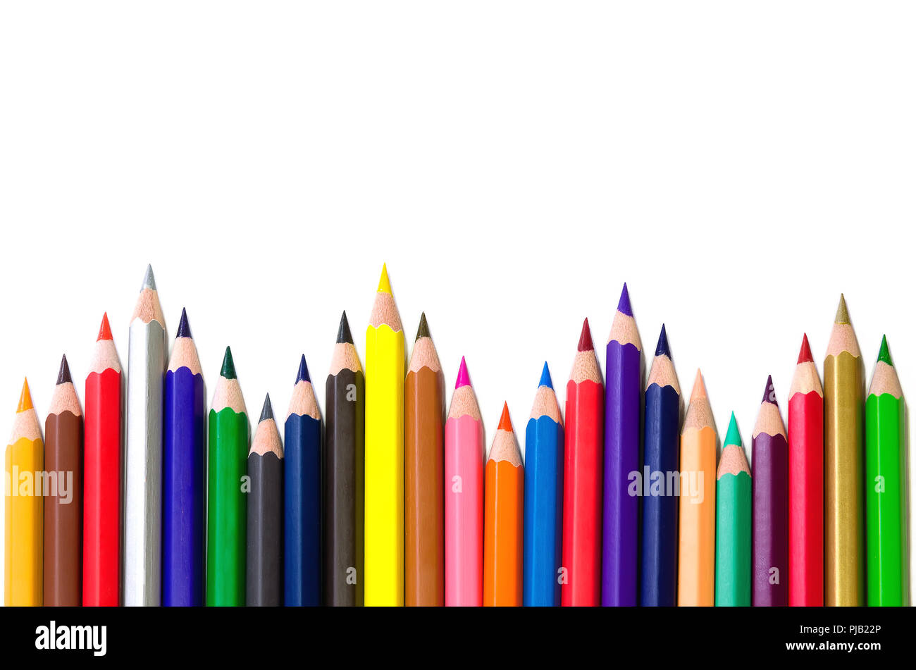 Frame crayon pencil color hi-res stock photography and images - Alamy