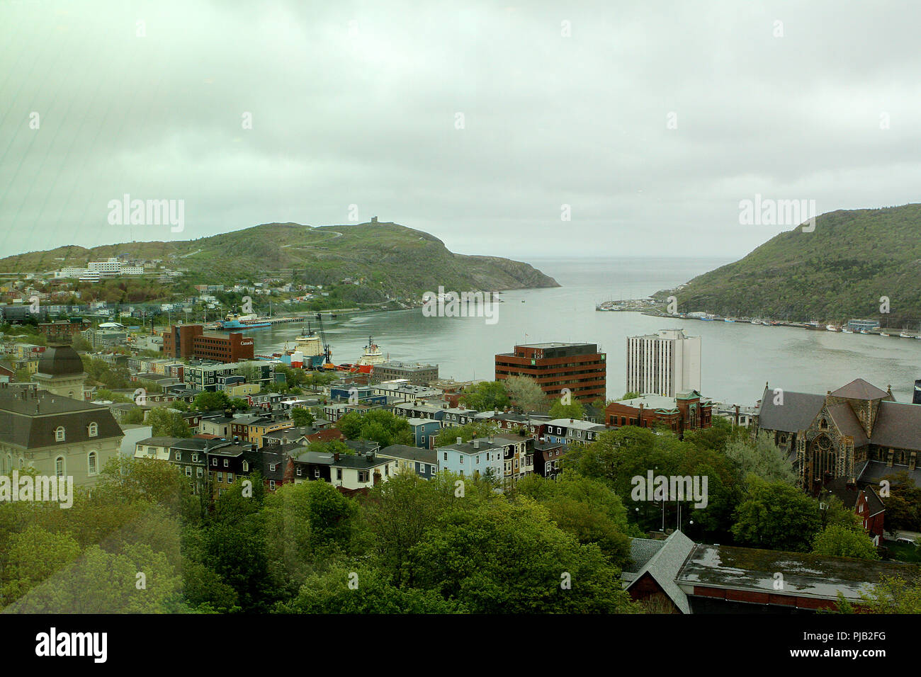 St. John's, Newfoundland, Canada. Capital city of Newfoundland and St ...