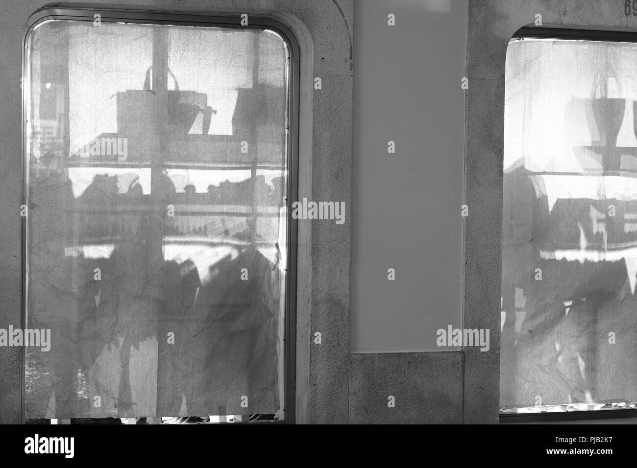 Masking your windows hi-res stock photography and images - Alamy