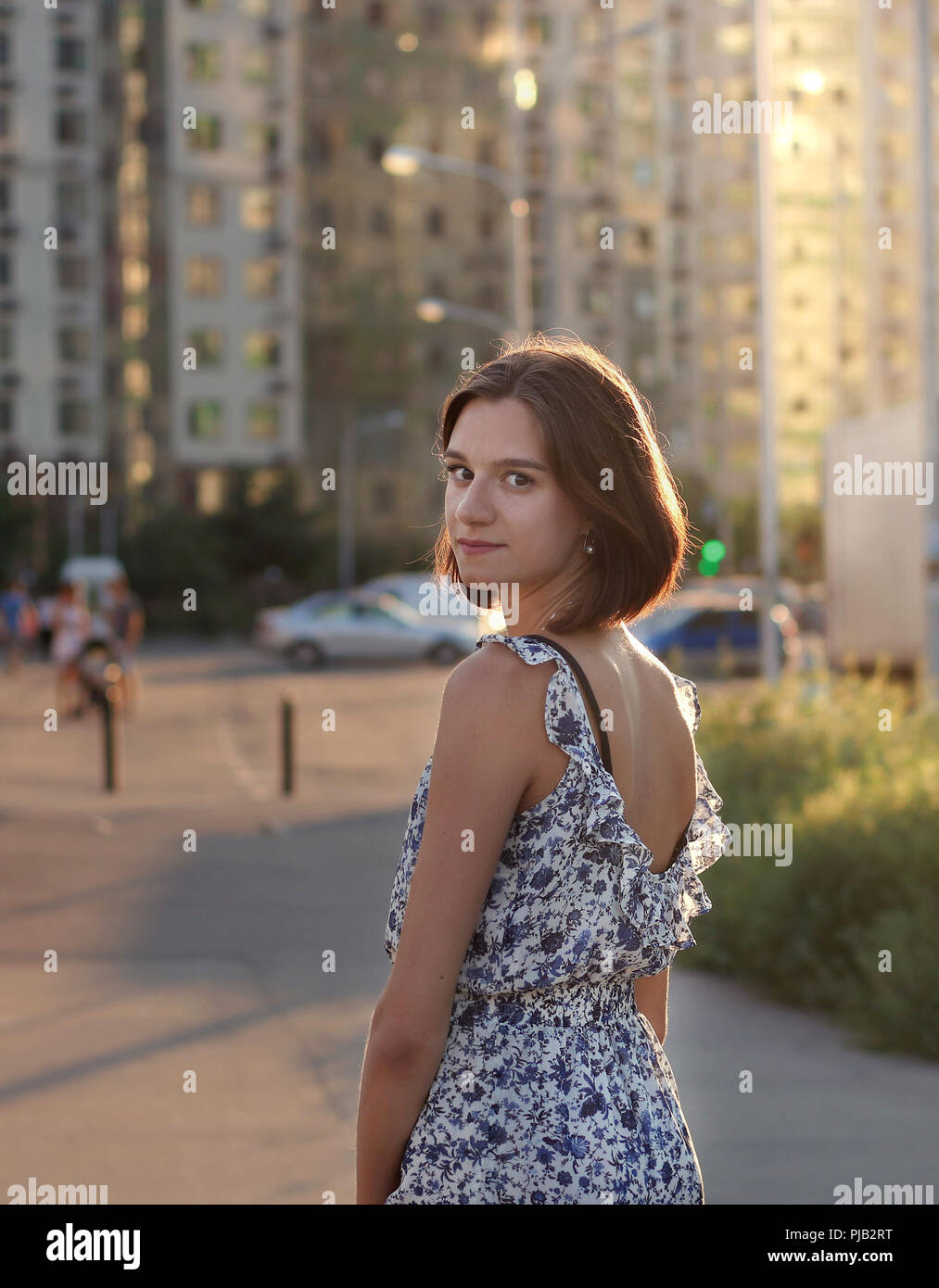 A cute girl hi-res stock photography and images - Alamy