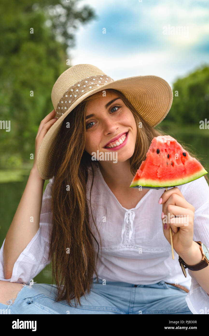 Watermelon, green river hi-res stock photography and images - Alamy