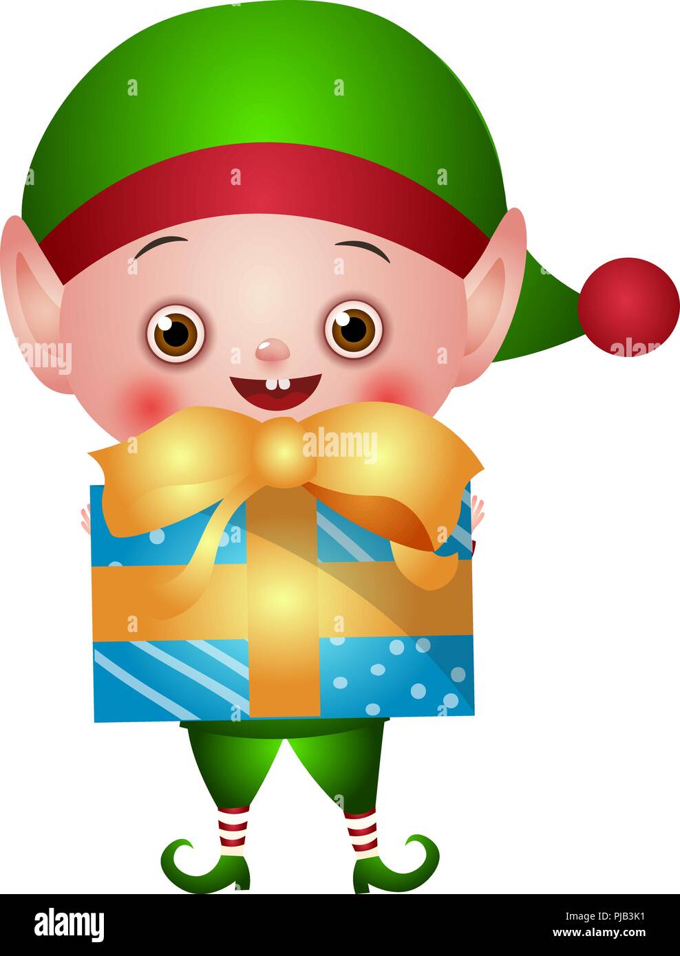 Green elf costume hi-res stock photography and images - Alamy