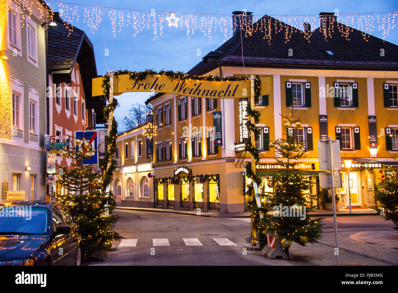 Mondsee austria winter hi-res stock photography and images - Alamy