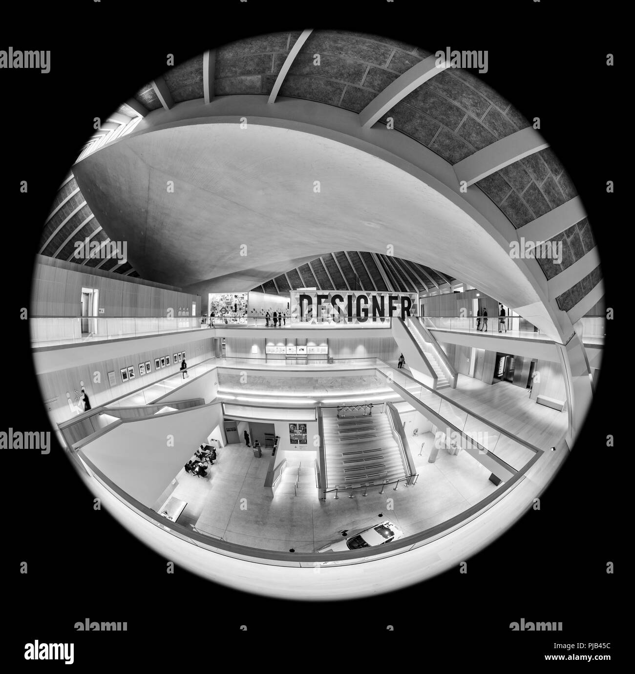 Innovative street design Black and White Stock Photos & Images - Alamy