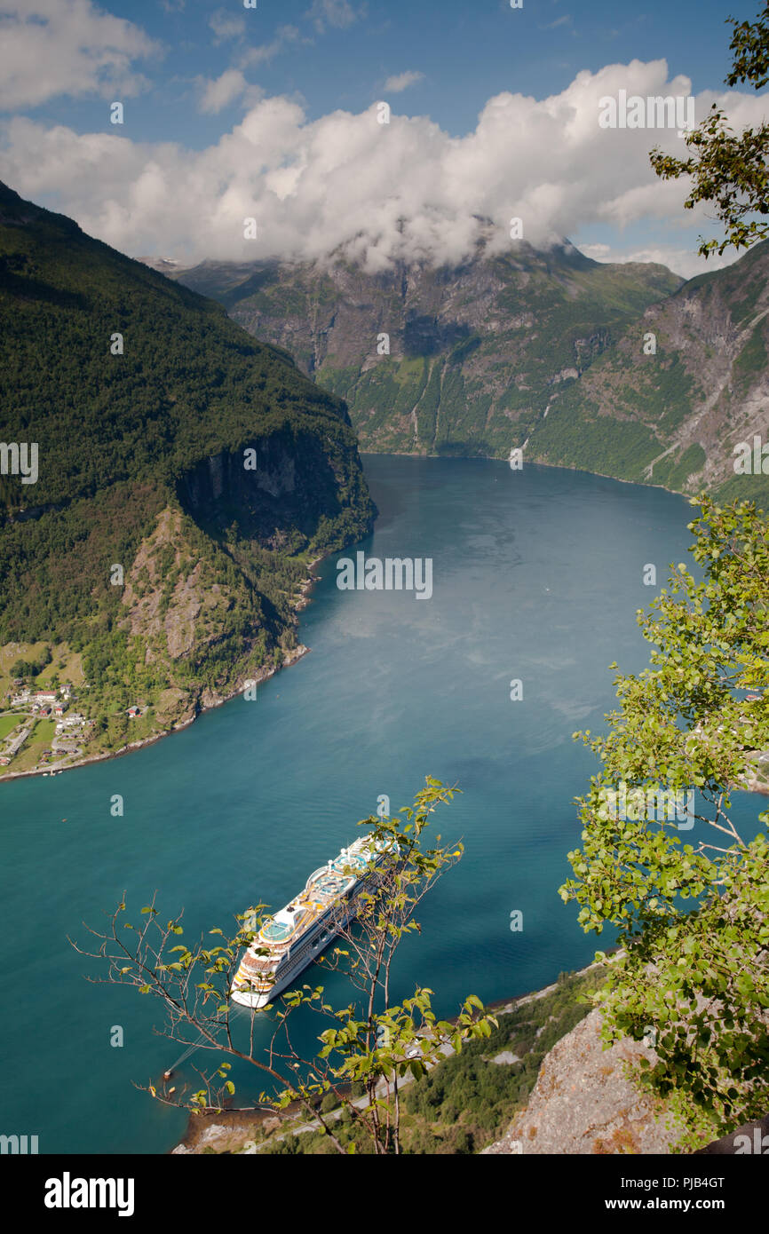 Norway geirangerfjord hi-res stock photography and images - Alamy