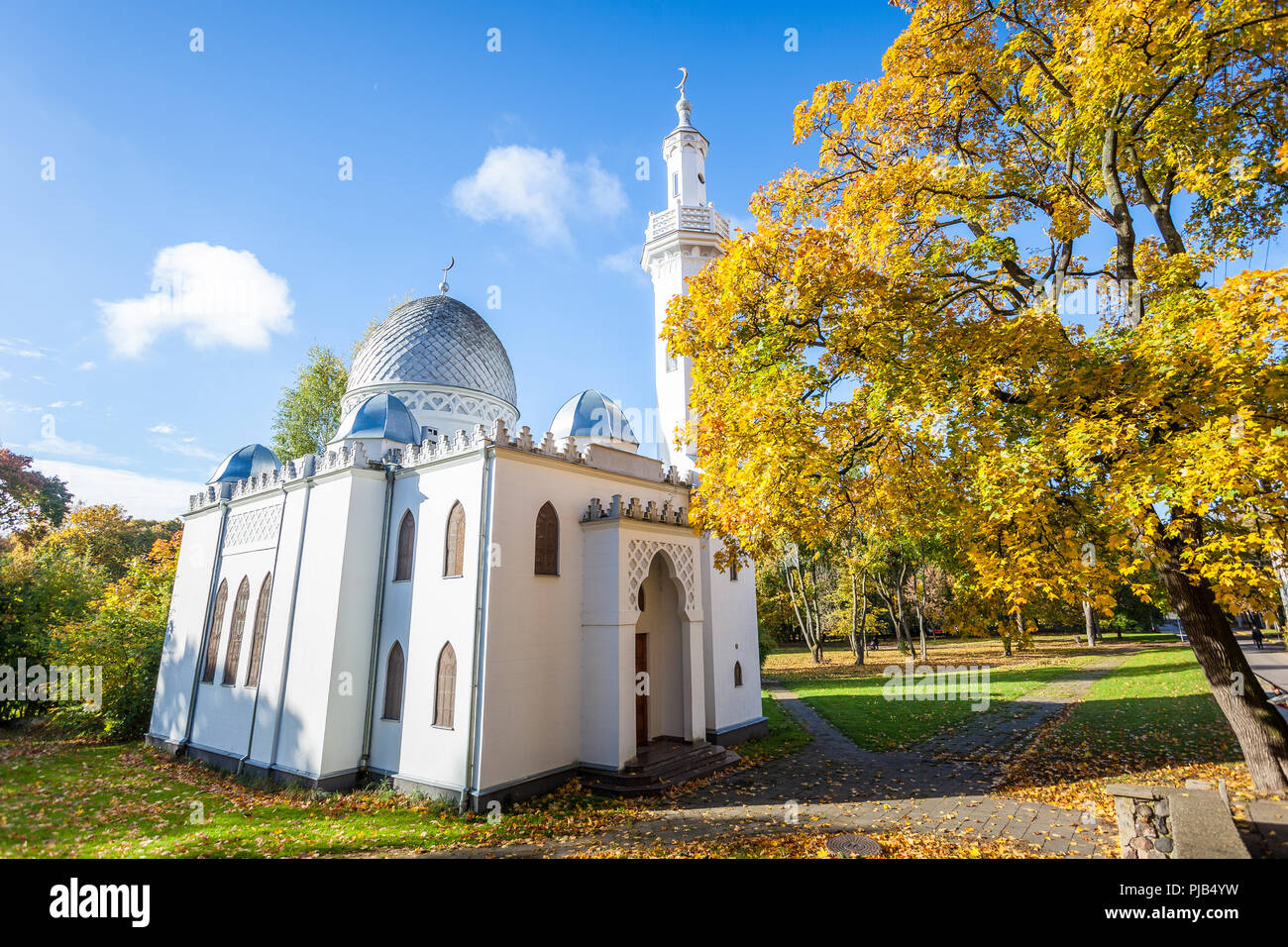Muslim mosque in Kaunas city, Lithuania Stock Photo - Alamy