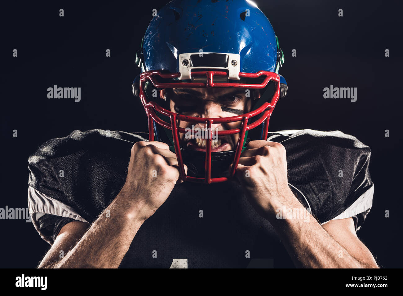 Angry Football Player