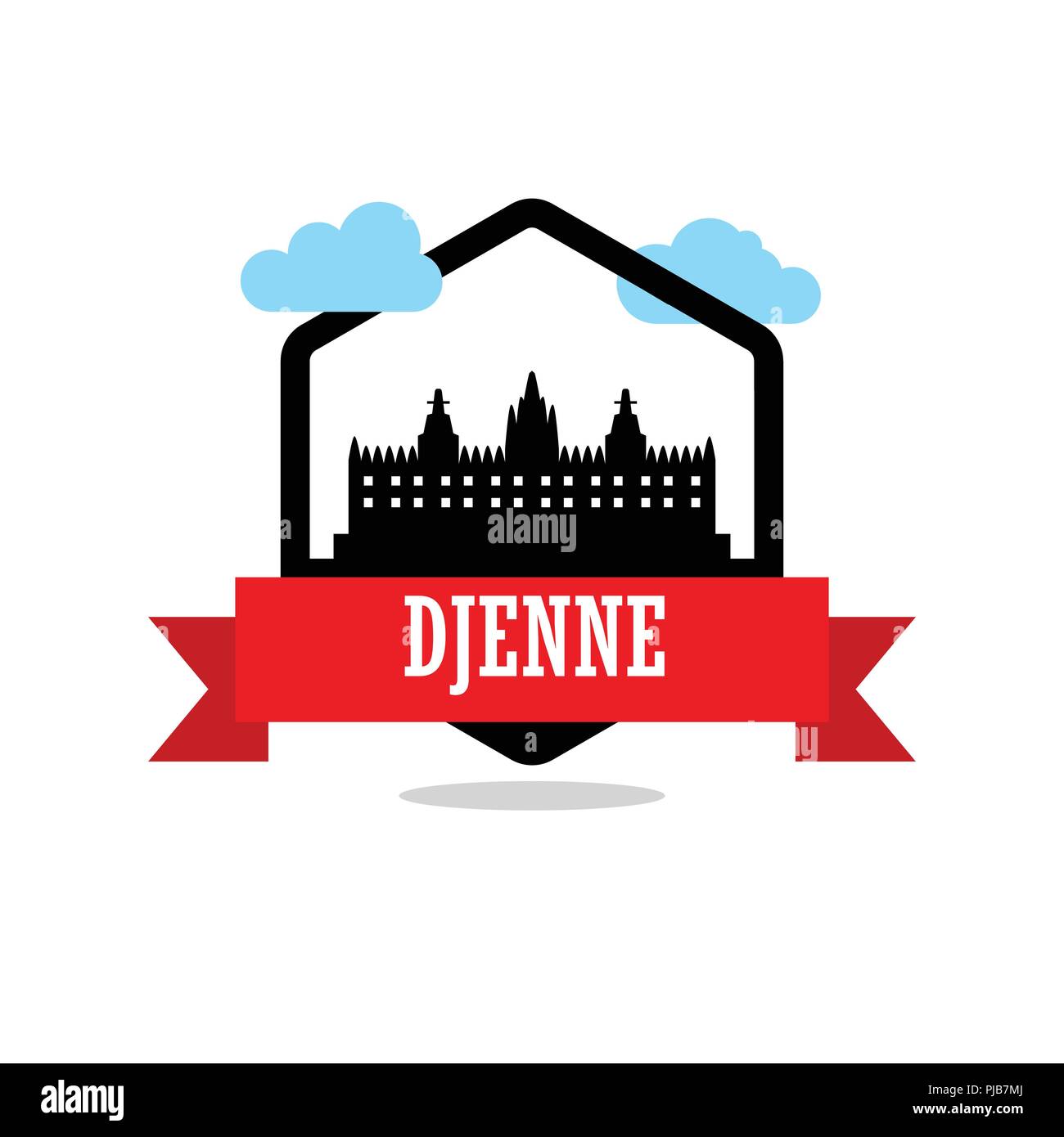 World Famous landmarks design with creative background vector Stock ...