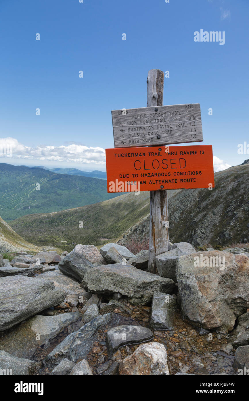 Tuckerman Ravine Trail Report