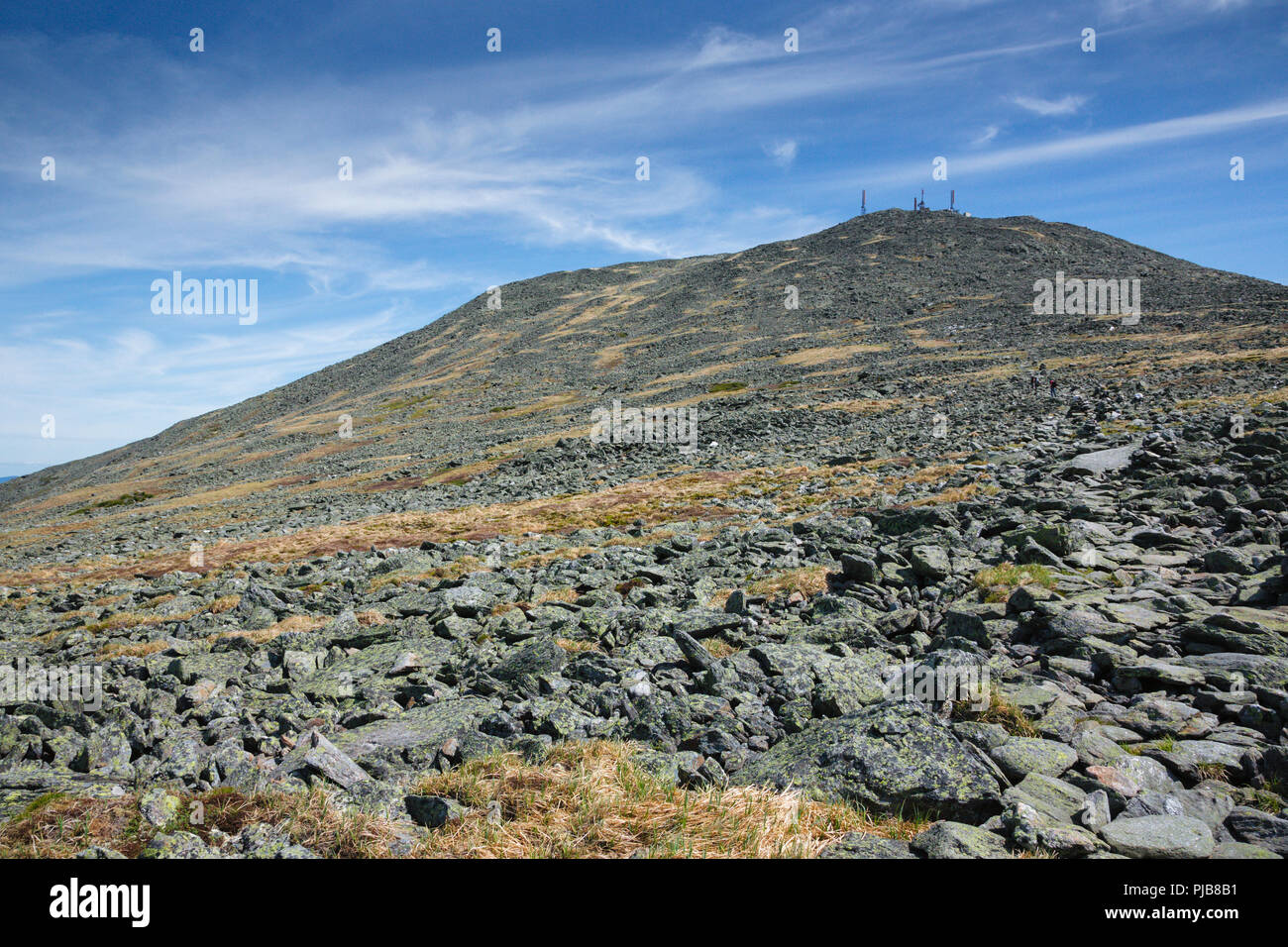 Appalachian Trail - Mount Washington from Crawford Path in the White ...
