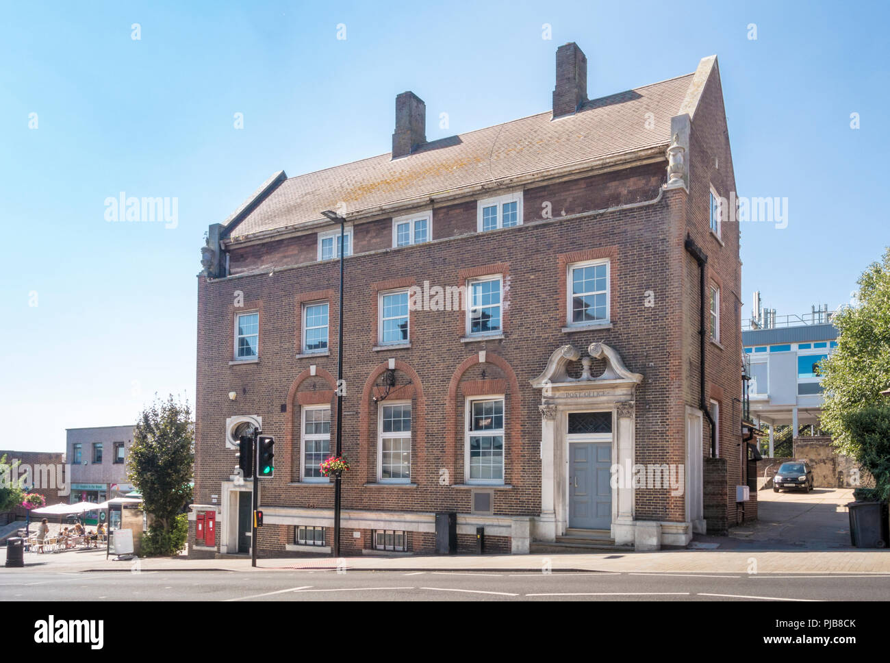 The old Post Office building in the ancient town of Uckfield, East ...