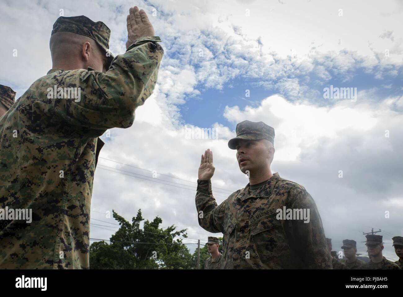U.S. Marine Gunnery Sgt. Brian R. Dear, the avionics staff ...