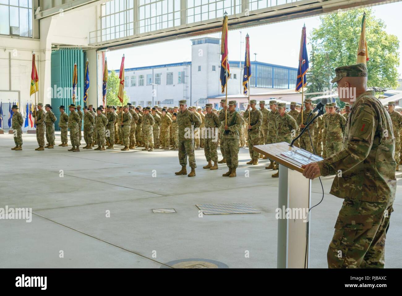 Brig. Gen. Richard R. Coffman, deputy commanding general of the 1st ...