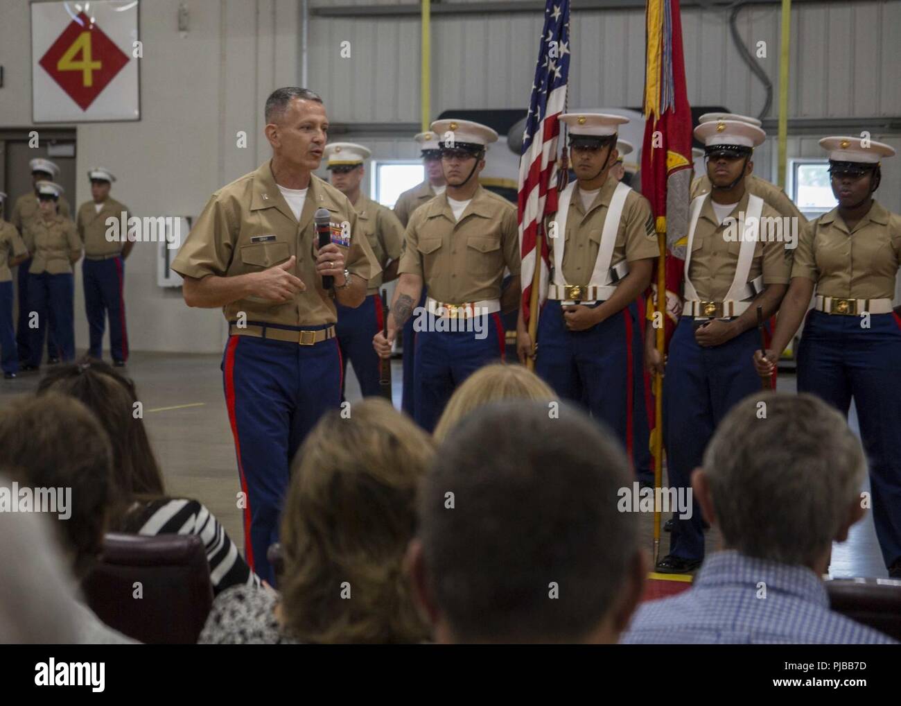 Colonel William C. Gray, the incoming Commanding Officer of 6th Marine ...