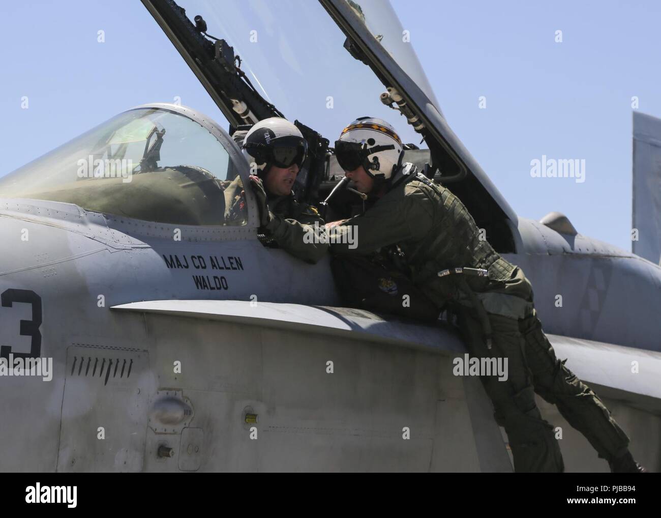 Maj. Gen. Mark R. Wise, commanding general for 3rd Marine Aircraft Wing ...