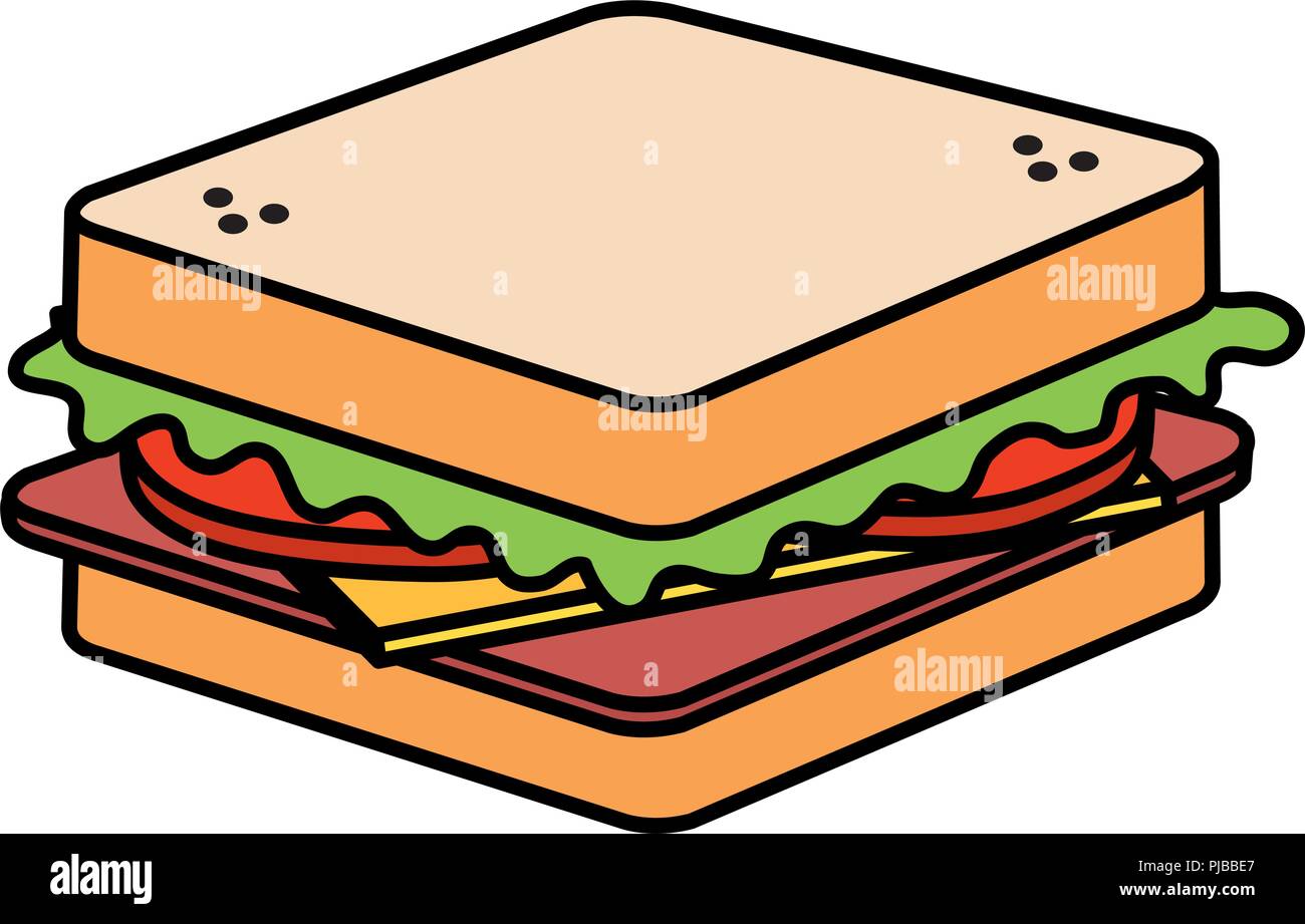 Sandwish Stock Vector Images - Alamy