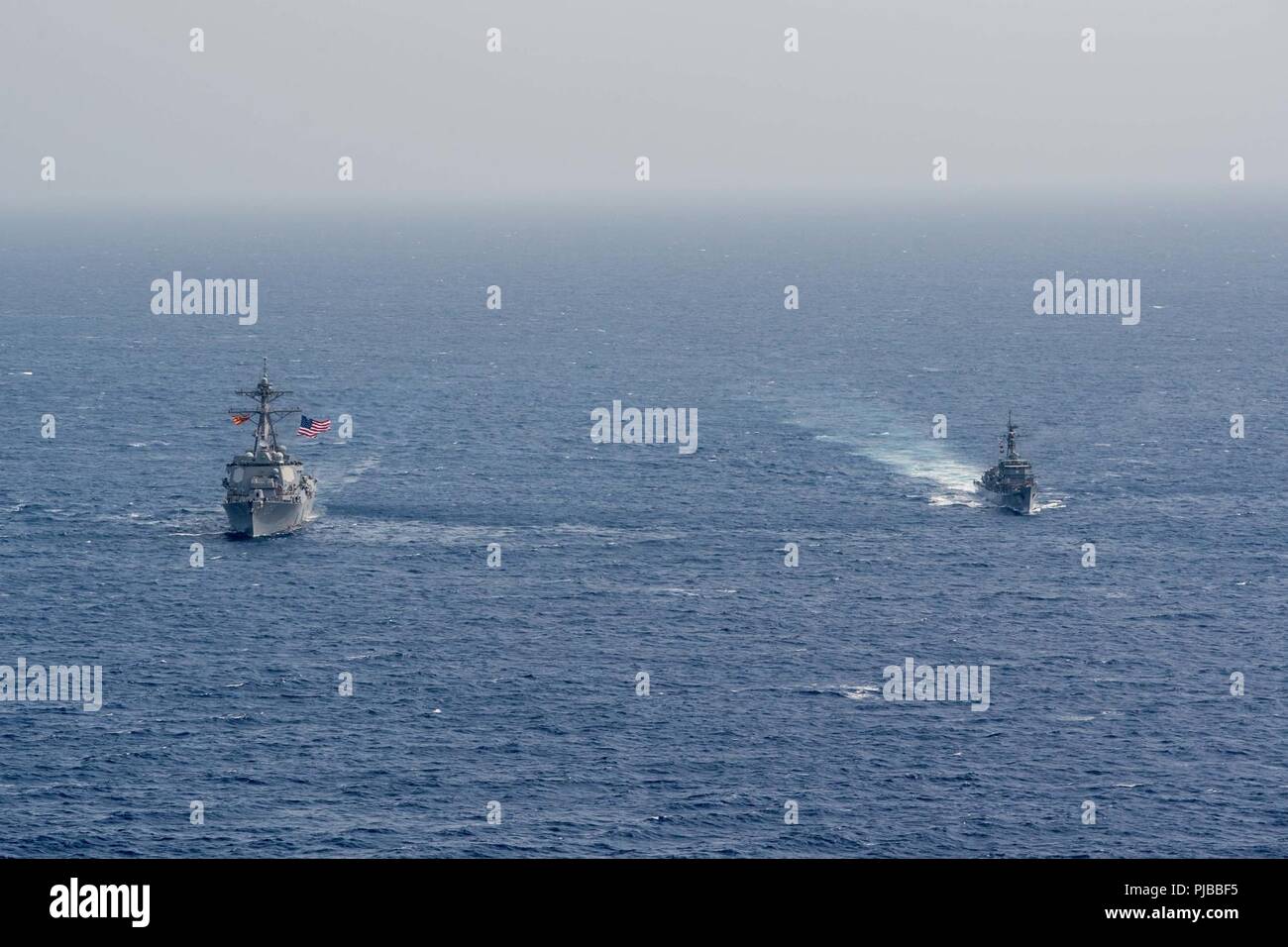 U.S. 5TH FLEET AREA OF OPERATIONS (July 1, 2018) The guided-missile ...