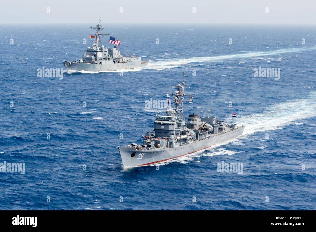 U.S. 5TH FLEET AREA OF OPERATIONS (July 1, 2018) The Egyptian Navy ship ...