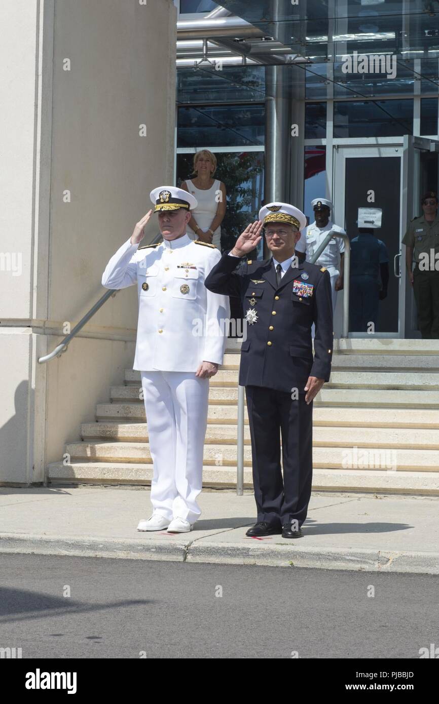 NORFOLK (July 3, 2018) - Commander, U.S. Fleet Forces Command, Adm ...