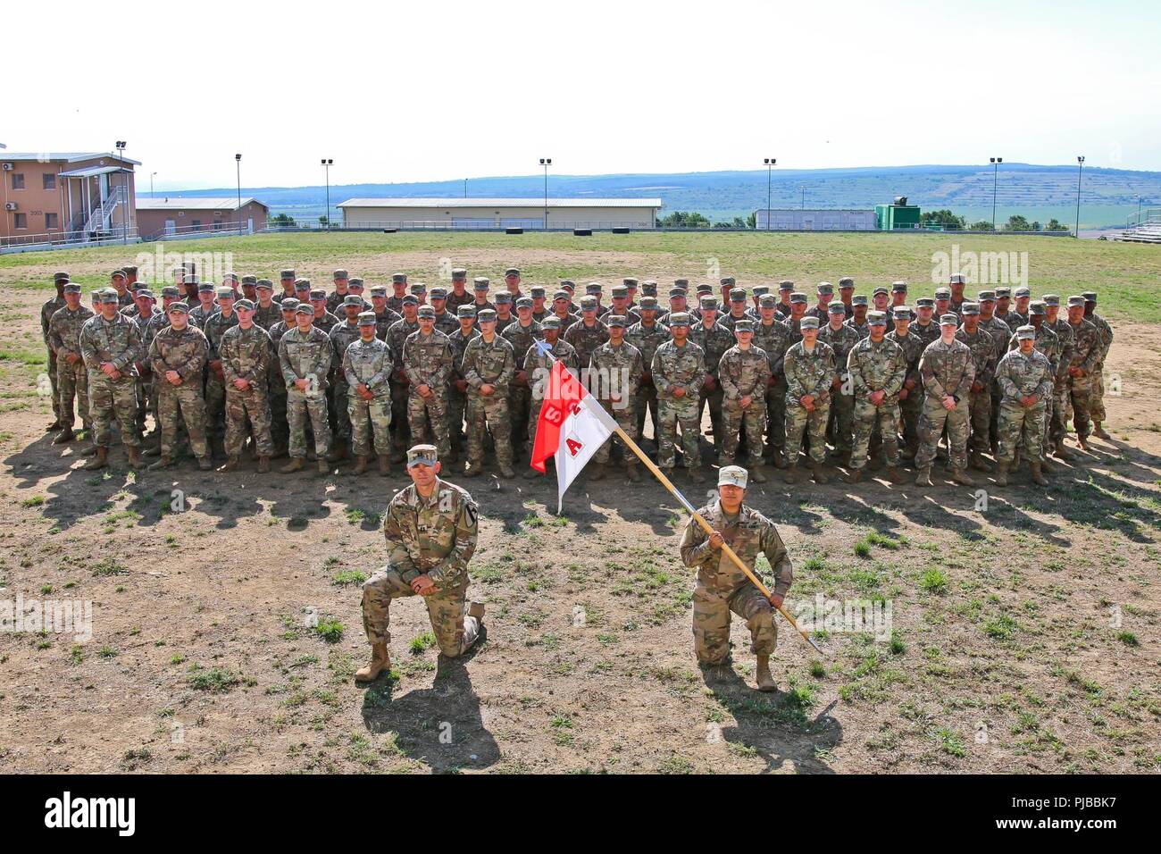 Soldiers of Alpha Company, 2-5 Cav, 1st Armored Brigade Combat Team ...