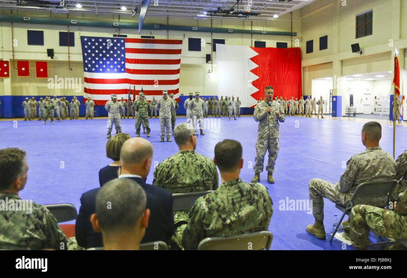 NAVAL SUPPORT ACTIVITY BAHRAIN (July 3, 2018) U.S. Marine Corps Brig ...