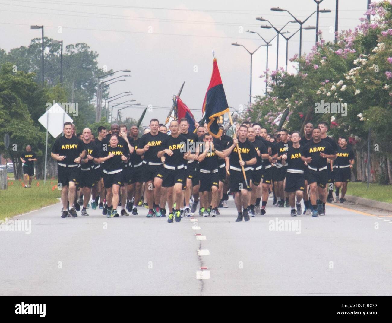 Soldiers of the 3rd Infantry Division kick off the Marne Division’s ...