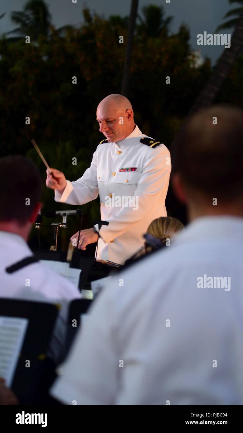 PEARL HARBOR, Hawaii (July 3, 2018) U.S. Navy Ensign Matthew Shea ...