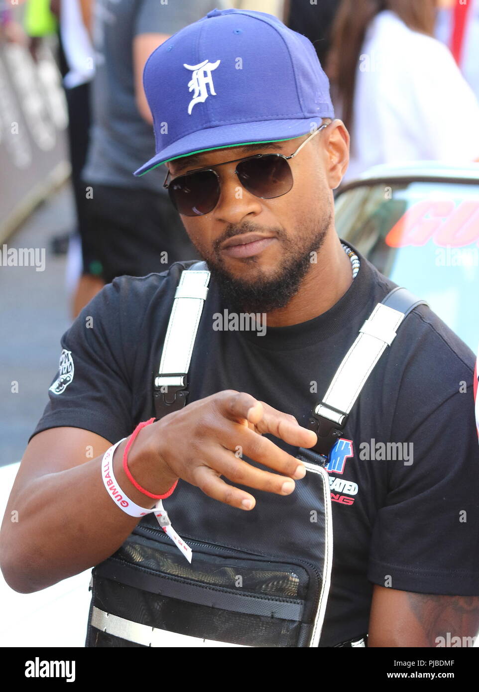 Gumball Rally 3000 - start of 2018's rally from London to Tokyo, at ...