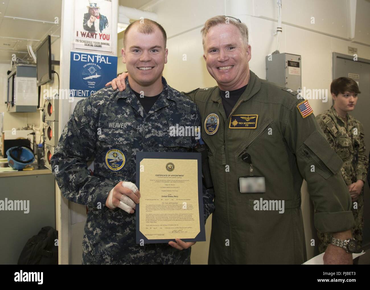 NORFOLK, Va. (July 9, 2018) Hospital Corpsman 3rd Class Joseph Weaver ...