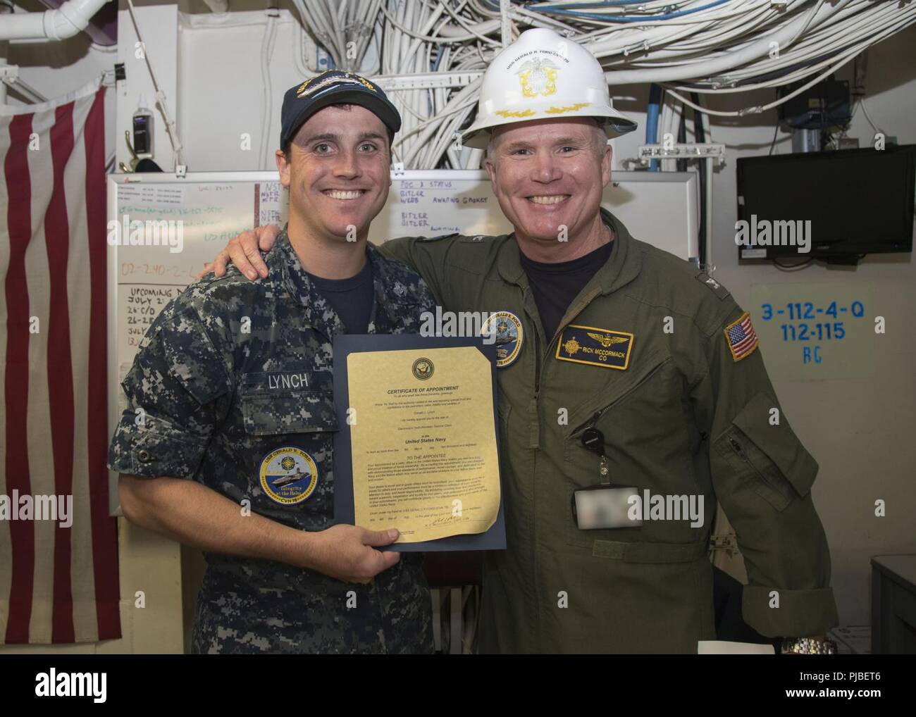 NORFOLK, Va. (July 9, 2018) Electronics Technician (Nuclear) 2nd Class ...