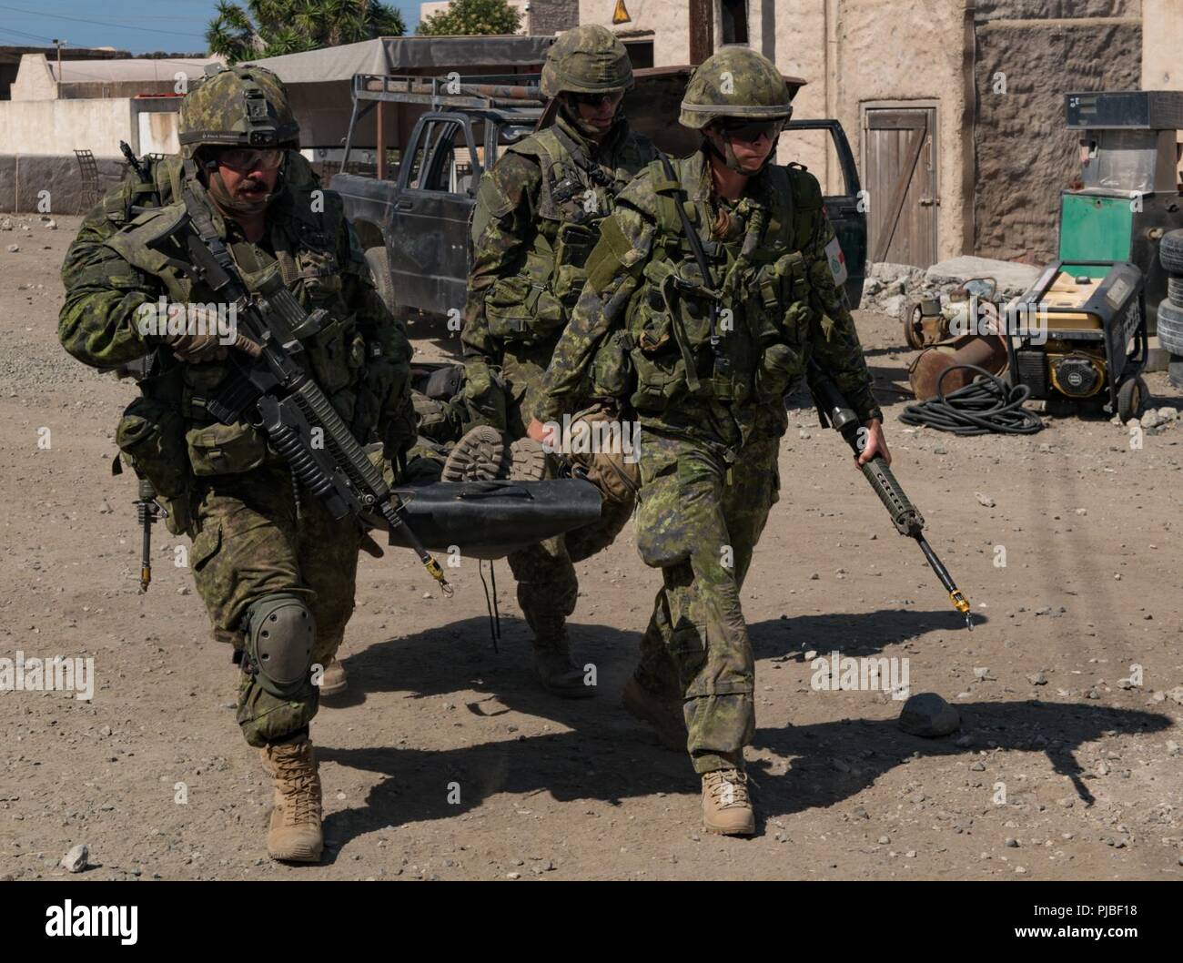 MARINE CORPS BASE PENDLETON, California (July 11, 2018) Members of the ...