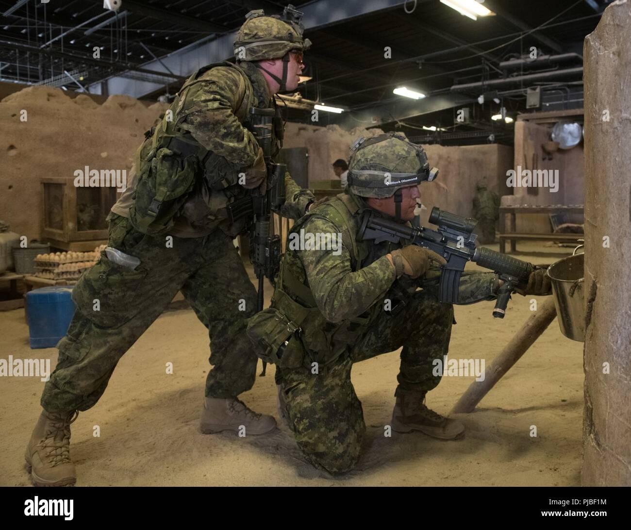 MARINE CORPS BASE CAMP PENDLETON, Calif. (July 11, 2018) Members of the ...