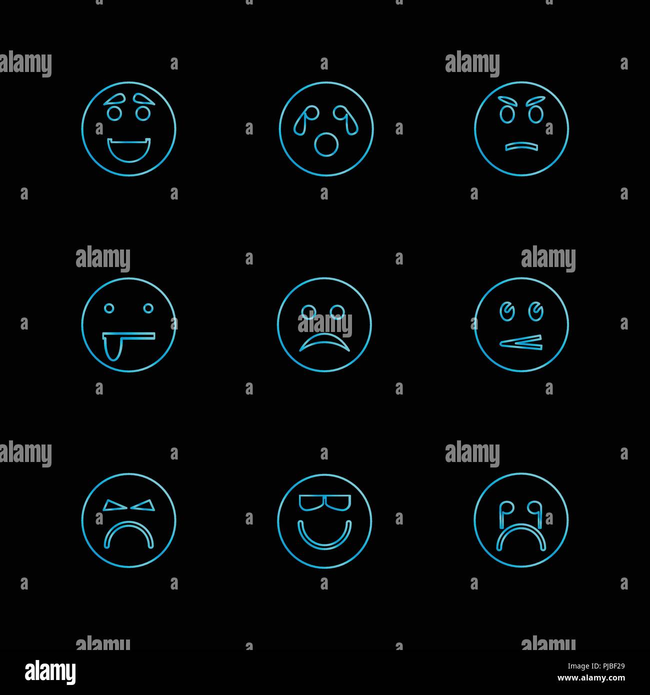 Emoji , emoticons , eomtions , smileys , sad , happy, cry , laugh ...