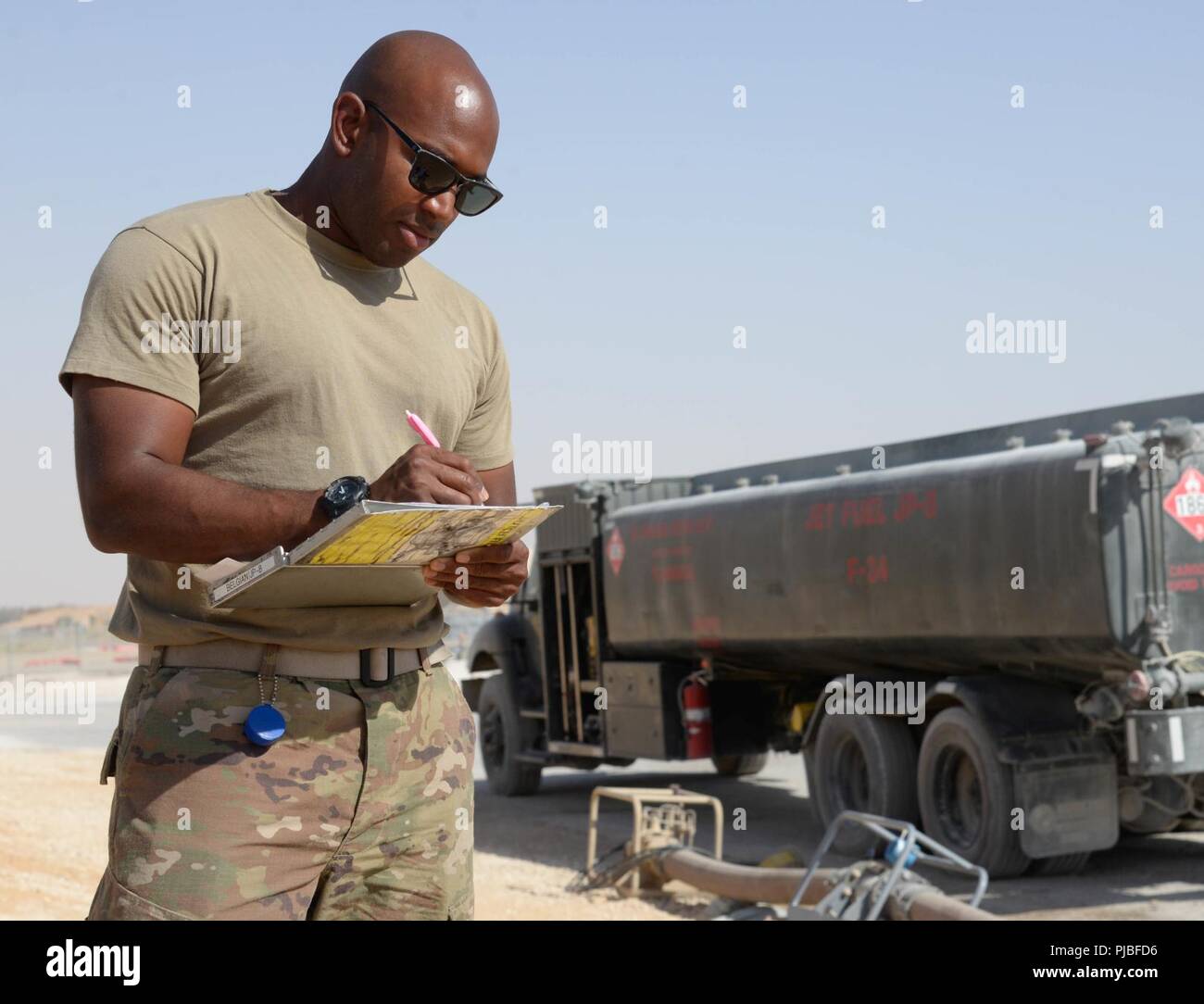 Airman 1st Class Luke Gayle, 332nd Expeditionary Logistics Readiness ...