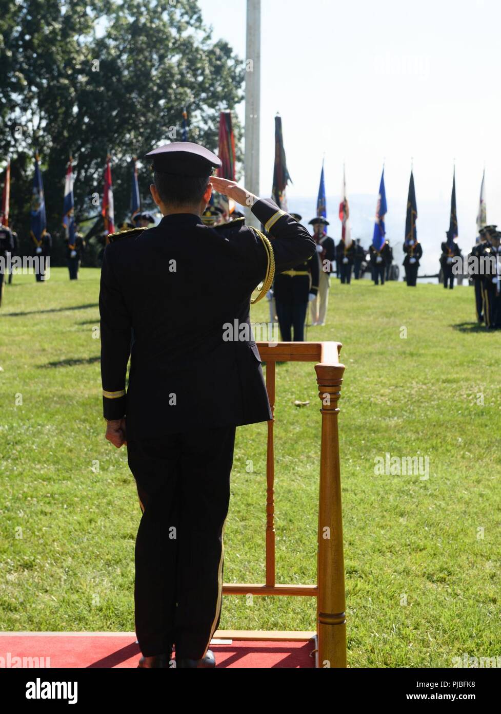 Gen. Koji Yamazaki, the chief of staff of Japan Ground Self-Defense ...