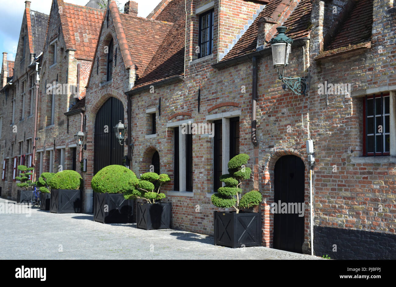 Old beautiful buildings and houses in Brugge, Belgium Stock Photo - Alamy