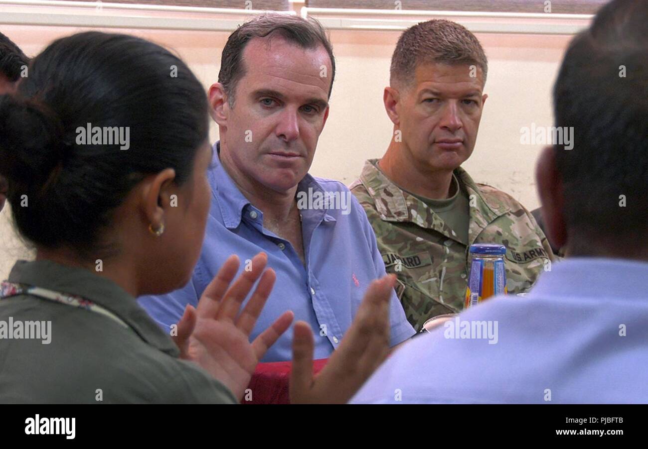 Brett McGurk, Special Presidential Envoy for the Global Coalition to ...