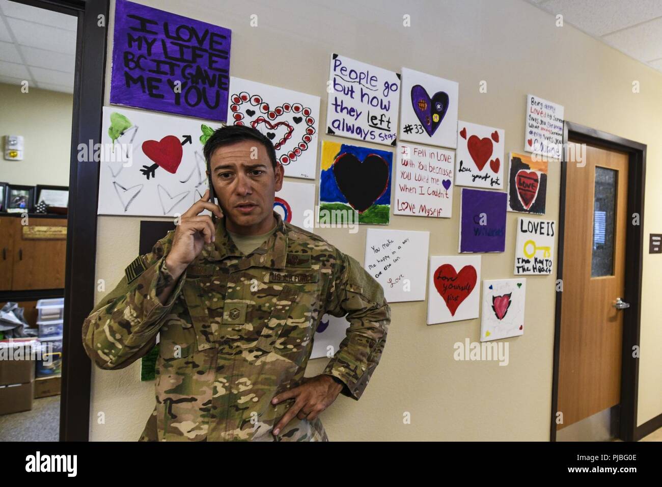 Master Sgt. Celestino Madrid, 27th Special Operations Civil Engineer ...