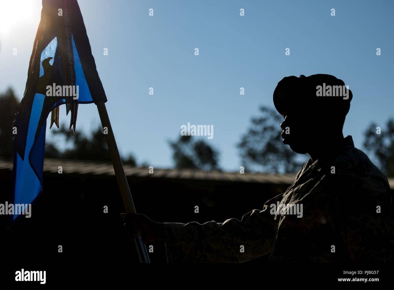 Staff Sgt. Zachariah Parker, 105th Base Defense Squadron fire team ...