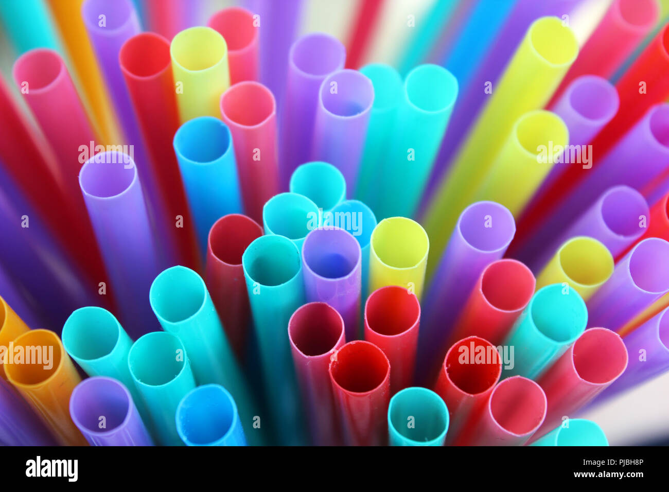 straw straws plastic drinking background abstract colourful full screen ...