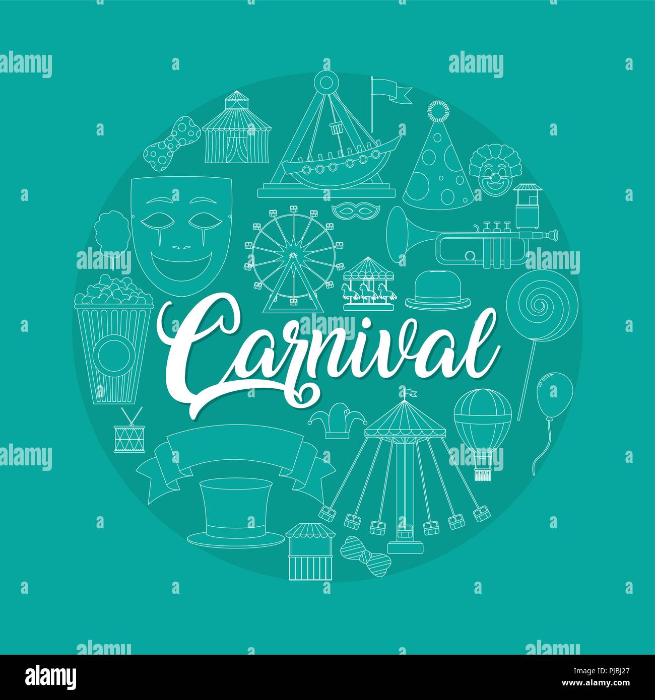 Carnival festival cartoons Stock Vector Image & Art - Alamy