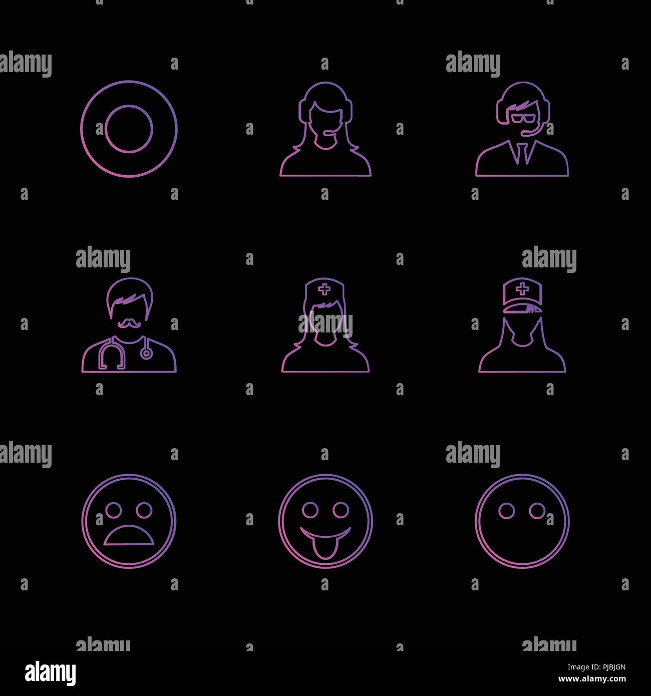 Ladies and gents Stock Vector Images - Alamy