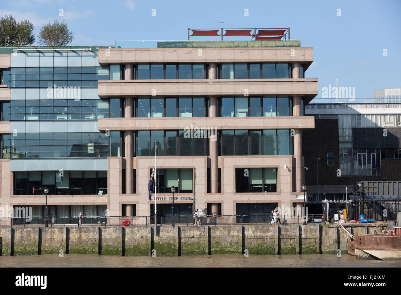 Little Ship Club Stock Photo - Alamy